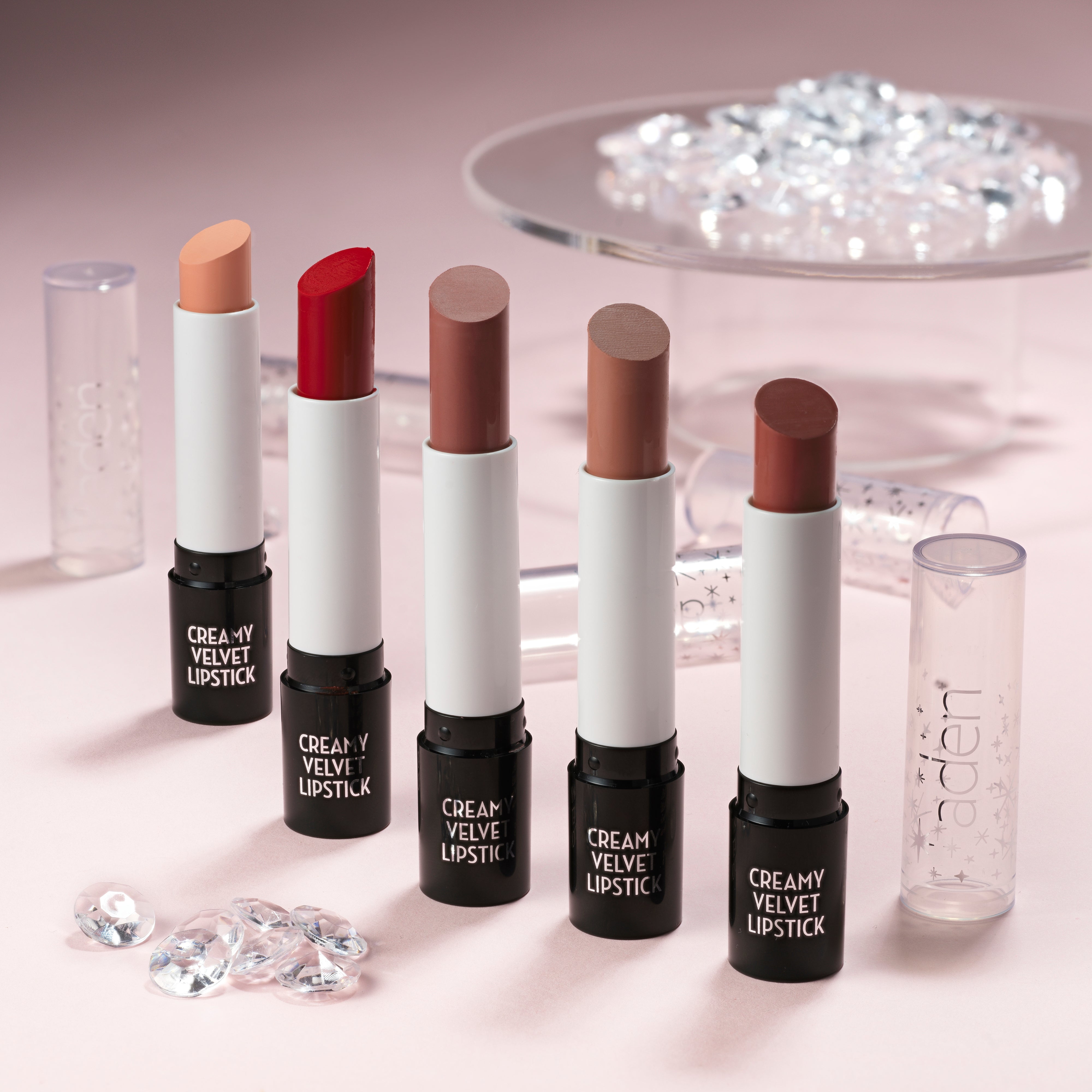 aden Creamy Velvet Lipstick – aden Cosmetics USA